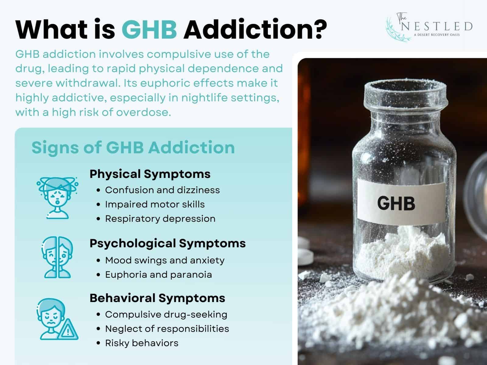GHB Addiction: Signs, Causes, Effects, and Treatment