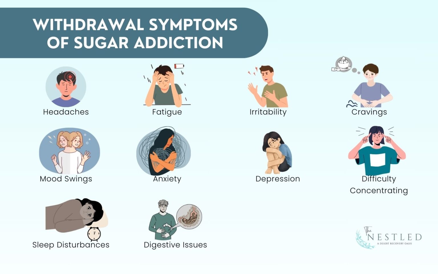 Sugar Addiction: Symptoms, Causes, Effect, And Treatment